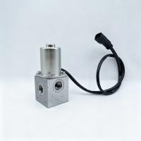 China Excavator Solenoid Valve Assembly 121-6303 Replacement with Base 24V for sale