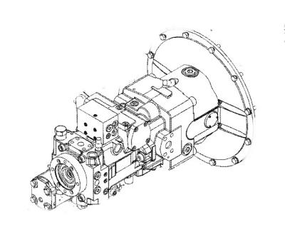 China JISION 251-8035 Hydraulic Pump for Caterpillar M318D M318D MH Excavator 6-Month Warranty for sale