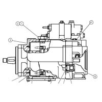 China 124-3027 0R-7666 Hydraulic Pump for 12G 160G 140G Construction Machinery for sale