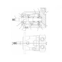 China 228-8527 10R-3339 Hydraulic Fan Pump for Cat 950G II 962H 962G II 938G II 950H for sale