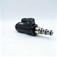 China Jision KDRDE5K-31-30C50-122 Green Dot Excavator Solenoid Valve 24V Hydraulic Part for sale