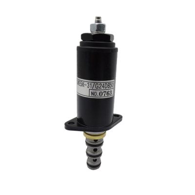 China KWE5K-31/G24DB50 Excavator Lock Solenoid Valve 24V DC for SK250-8 YN35V00050F1 for sale