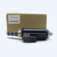 China Jision SK200-8 Excavator Solenoid Valve YT35V00013F1 KWE5K-31/G24DA50 24V DC for sale