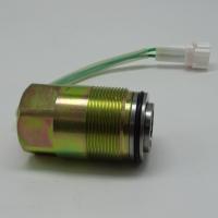 China Jision K3V112 Hydraulic Pump Solenoid Valve White Plug Excavator Electrical Part 24V for sale