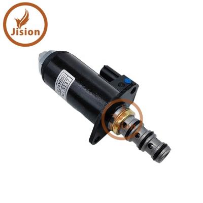 China JISION Excavator Hydraulic Solenoid Valve YN35V00047F1 for E215B E235BSR E70BSR E135B E175B 24V for sale