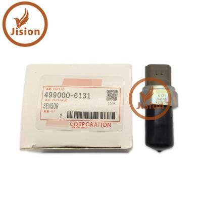 China Common Rail Fuel Pressure Sensor 499000-6131 for Isuzu 4HK1 6HK1 Engine 100% New for sale