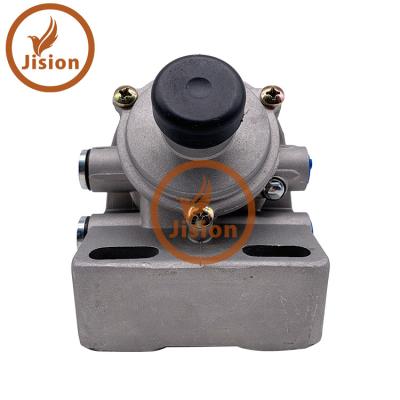 China Jision PL420 PL420P Oil Water Separator Holder 100% New for DH225-9 Excavator Fuel Filter for sale