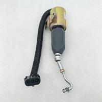 China Fuel Shutdown Stop Solenoid Flameout Switch 300743-00149 for Excavator for sale