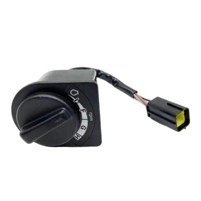 China EC220D EC300D Throttle Knob Gear Switch 14725311 VOE14725311 for Excavator Parts for sale