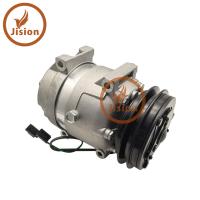China 11Q6-90040 Excavator A/C Compressor for R310LC-9 R220-9S R250-9 R140LC-9 R300-9 24V for sale