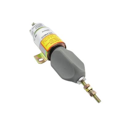 China 3864274 Engine Shutdown Solenoid Valve for R225-7 LG920D S6K 12V Mechanical Equipment Ignition Switch for sale