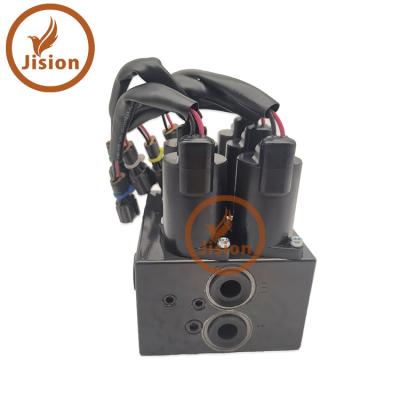 China KHJ14520 Solenoid Valve Group for SH210 A5 SH240-5 SH350-5 CX210 CX240B CX350 24V for sale