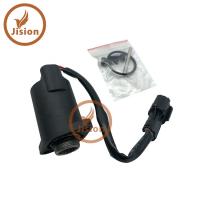 China Rotary Solenoid Valve for SH210-5 SH240-5 CX210 SH350 Excavator 24V Hydraulic Part for sale
