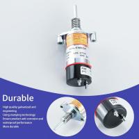 China 24V Fuel Shutoff Solenoid Valve 125-5774 for Caterpillar Loader R1300G Engine 3204 3304 for sale