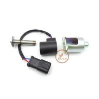 China Jision SH120 12V 24V Excavator Swing Solenoid Valve 20T-60-722330 UC1100536972 for 20 Ton Wheel Excavator for sale