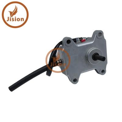China JISION KHR1290 KHR1346 Throttle Motor Accelerator 12 Pins for SH120A1 SH200A2 Excavator for sale
