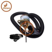 China Jision 25-38109-05Z Excavator Solenoid Valve Cut-off Shutdown Valve 24V for Construction Machinery for sale