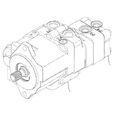 China 241-7972 PVD-1B-28P Hydraulic Pump Compatible with 302.5C Excavator 100% New ISO9001 for sale