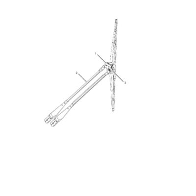 China 368-4853 Arm Assembly Wiper Compatible with 938K 938M 924K Excavator New ISO9001 for sale