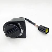 China Jision EC140D Excavator Throttle Knob Switch 14659775 14725311 VOE14659775 VOE14725311 for sale