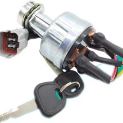 China 21N4-10400 21N4-10430 R210-7 R215-7 R220-7 Excavator Ignition Switch Replacement 12V for sale