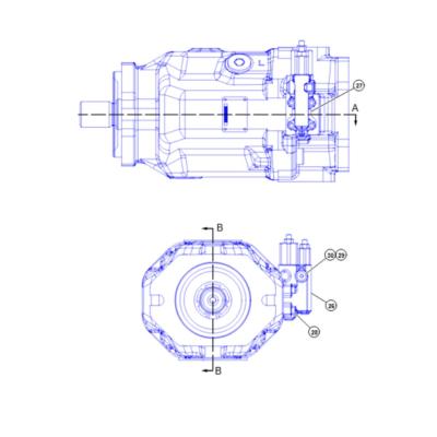 China 373-6629 20R-9389 Hydraulic Piston Pump Compatible with D10T2 D10 Excavator ISO9001 100% New for sale