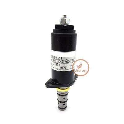 China Caterpillar Excavator Loader Solenoid Valve 24V DC OEM Equivalent 121-1490 for E320 E320B E320C for sale