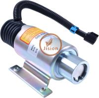 China 12V Engine Fuel Stop Solenoid 10-01178-02 Flameout Shutoff Valve for Excavator Machinery Electric Parts for sale