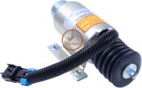China 12V Engine Fuel Stop Solenoid 10-01178-02 Flameout Shutoff Valve for Excavator Machinery Electric Parts for sale