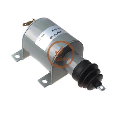 China 44-6544 Excavator Flameout Solenoid Valve 12V DC Flameout Switch for Loading Truck Accessories Wholesale for sale