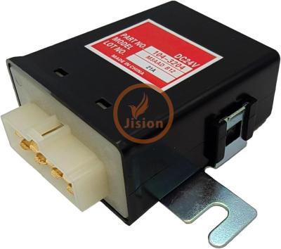 China 320B Excavator Timer Relay 1043204 104-3204 Construction Machinery Electrical Parts 24V for sale