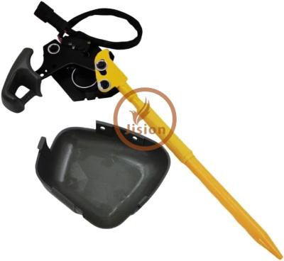 China Excavator Part E320B E330B 159-7744 1597744 Pilot Lock Safety Control Lever Hydraulic for sale