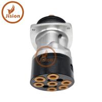 China Excavator Joystick 7 Hole Pilot Valve Without Handle for SK200-2 SY135 XE150 100% New for sale