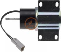 China Construction Machinery Throttle Actuator 1600361 0300-1500 8300-1501 Flame Shutoff Solenoid Valve 12V for sale
