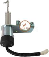 China 12V 24V Excavator Solenoid Valve 4911834 Iron Steel Diesel Engine Stop Solenoid Valve for sale
