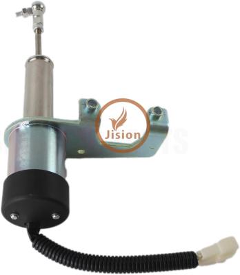 China 12V 24V Excavator Solenoid Valve 4911834 Iron Steel Diesel Engine Stop Solenoid Valve for sale
