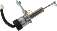 China 12V 24V Excavator Solenoid Valve 4911834 Iron Steel Diesel Engine Stop Solenoid Valve for sale
