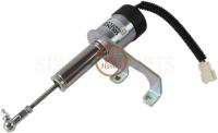 China 12V 24V Excavator Solenoid Valve 4911834 Iron Steel Diesel Engine Stop Solenoid Valve for sale