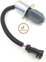 China Fuel Shut Off Solenoid 6681512 6681513 6690563 24V Engine Stop Solenoid for Excavator Construction Machinery Parts for sale