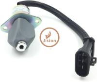 China Fuel Shut Off Solenoid 6681512 6681513 6690563 24V Engine Stop Solenoid for Excavator Construction Machinery Parts for sale