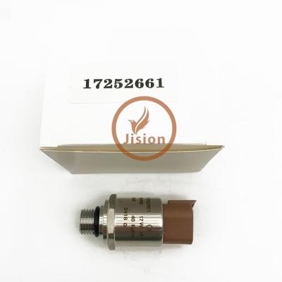 China Excavator Low Pressure Sensor 17252661 14560160 for EC140C EC140D EC160C 24V Construction Machinery Parts for sale