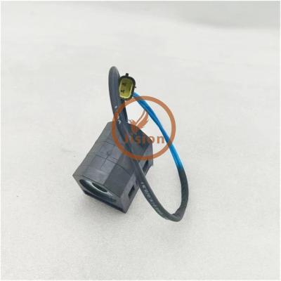 China Excavator Solenoid Valve Coil 1.519-00001 151900001 for DX225LC DH220-5 300-7 12V 24V for sale