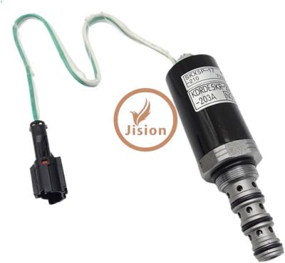 China K3V112T Excavator Inverse Proportional Solenoid Valve KDRDE5KR-2040C13-203A 24V for sale