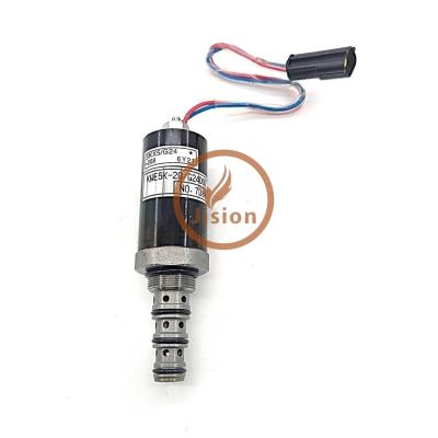 China Hydraulic Solenoid Valve Excavator KWE5K-20/G24D07 G24D06 24V DC Replacement for sale