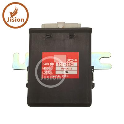 China 24V Hour Timer Relay 104-3204 for Excavator Models E311B E312B E315B E322B for sale