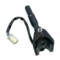 China Wheel loader suitable for Kawasaki 45625-60140 joystick control shift lever - durable steel shift switch for sale