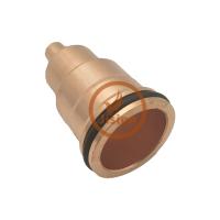 China Diesel Engine Injector Cup D11 D12 D13 Copper Fuel Injector Sleeve 21351717 21274700 for sale