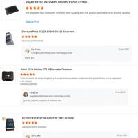China JISION DOOSAN Solar225LC-V Controller E-EPOS 543-00055 Excavator Parts Compatible with 230LC-V 220LC-6 for sale