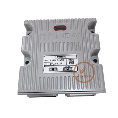 China Excavator MCU Controller Computer Board 21QA-32191 for R380LC-9SH R390LC-9 for sale
