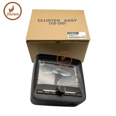 China Hyundai R140LC-9A R220-9S Monitor Cluster Gauge Panel 21Q6-33400 21Q6-33401 Excavator Parts for sale